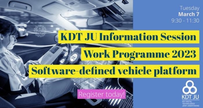 KDT JU Info Session on Work Programme 2023 & pitch opportunities : Aeneas