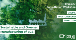 Chips JU Consultation Workshop "Sustainable and Greener Manufacturing of ECS" : Aeneas